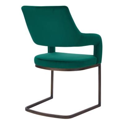 Raquel Velvet Jade Chair